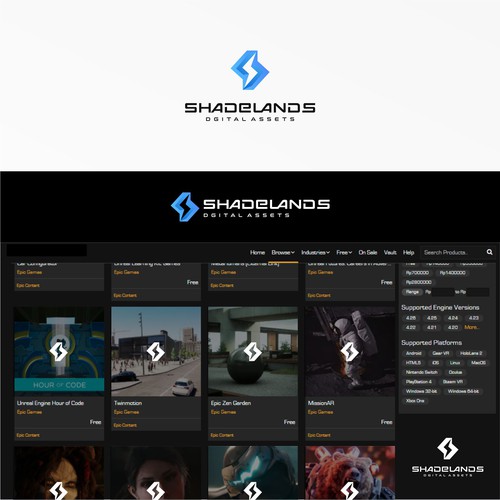 Designs | Design a memorable and eye-catching logo for a premium game ...