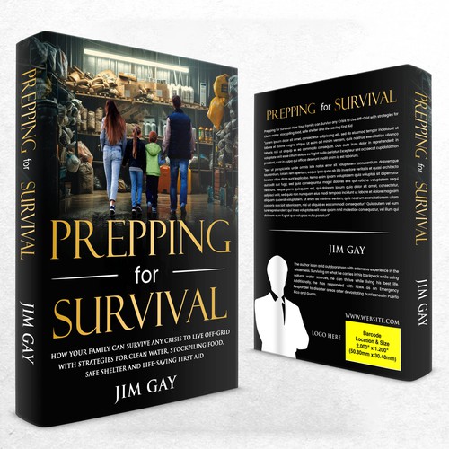 Designs | How to Survive Grid-Down Disasters | Book cover contest
