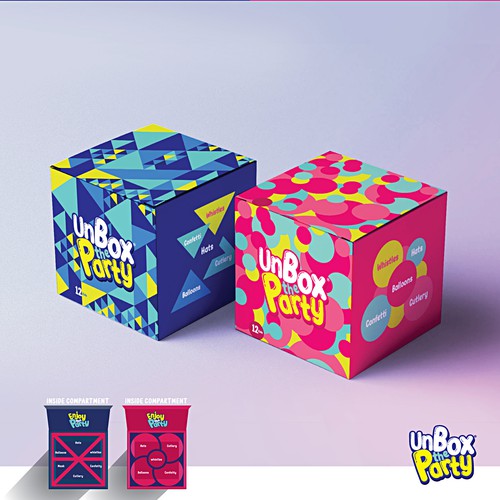 Designs | Party box | Product packaging contest