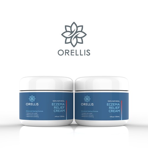 Orellis Eczema Cream Product Label Design | Product label contest