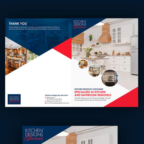 Designs | Cover for a high end remodeling company contract folder ...