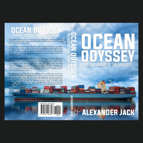 Beautiful Cargo Ships | Book cover contest