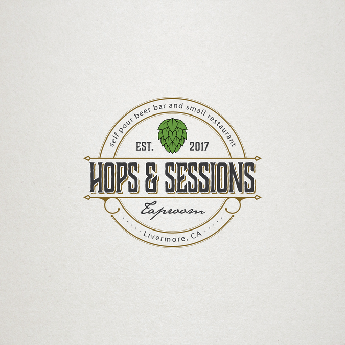 Design a logo for new craft beer bar! "Hops & Sessions Taproom" | Logo ...
