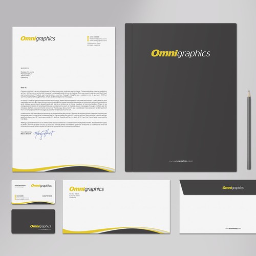 Designs | Omnigraphics Stationery review | Stationery contest