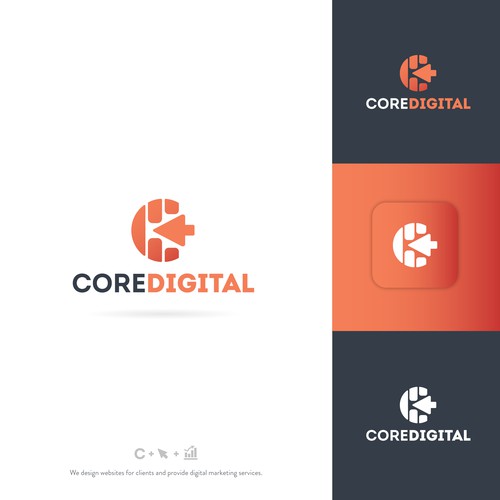 Website designer and digital marketing logo | Logo design contest