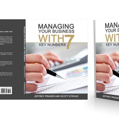 Create a dynamic book cover for financial management publication | Book ...