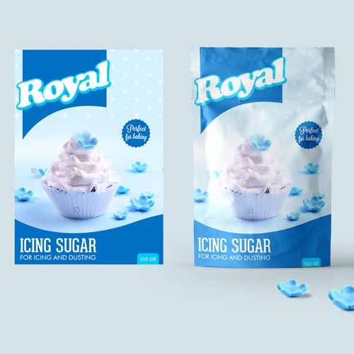 ROYAL ICING / CASTOR SUGAR | Product label contest