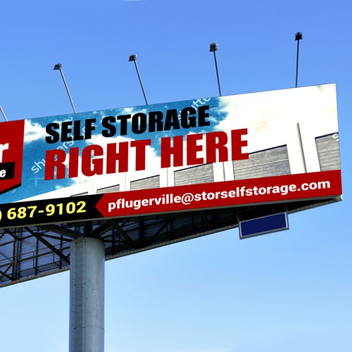 Self Storage Billboard - Central Texas | Signage contest