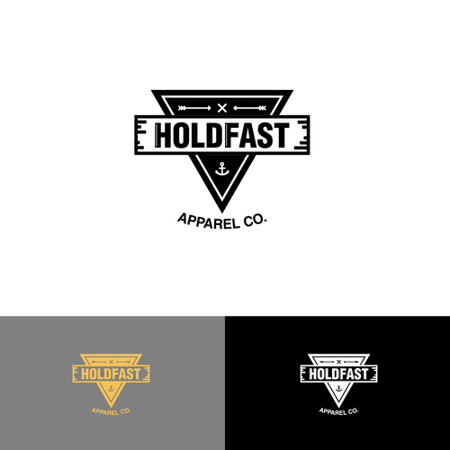 Create the logo for Hold Fast Apparel Co. | Logo design contest