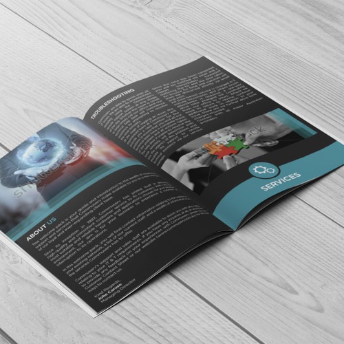 Designs | Commuserv Rework for Technology Based Company Brochure ...