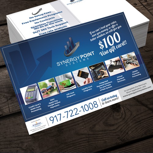 Create an attention getting flyer for Synergy Point Systems & Update ...