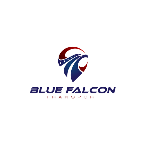 Designs | Design a powerful professional logo for Blue Falcon Transport ...