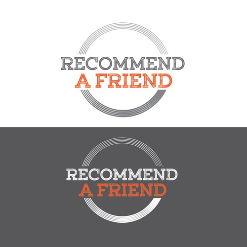 Create a Classic Logo for Recommend a Friend! | Logo design contest