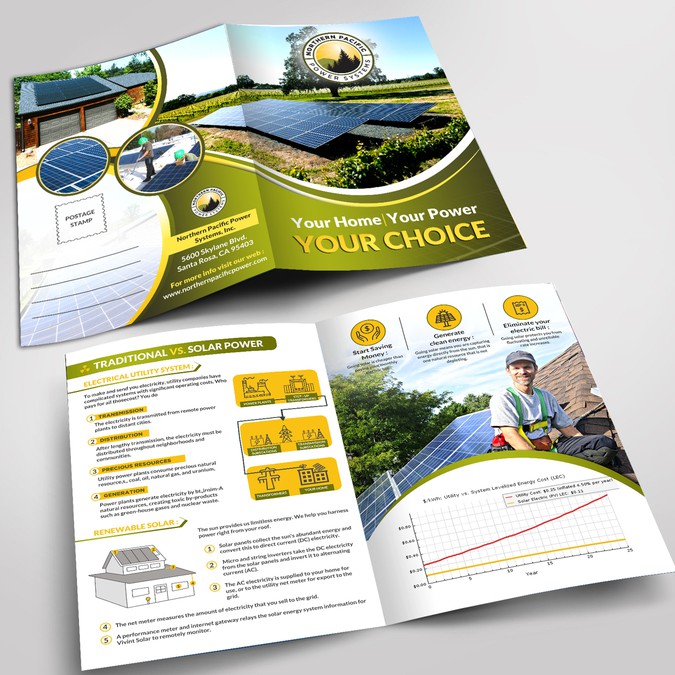 Solar Brochure Mailer | Brochure contest