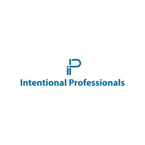 Create a vector logo for Intentional Professionals, a business forum ...