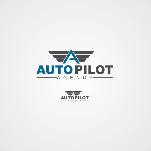 Create a powerful, modern logo for Agency Auto Pilot | Logo design contest