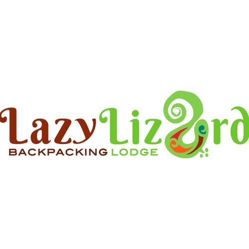 Create a winning logo for Lazy Lizard Lodge Backpackers | Logo design ...