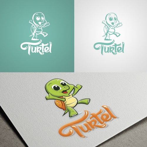 Toy Company Seeks Cute Turtle Logo Design | Logo design contest