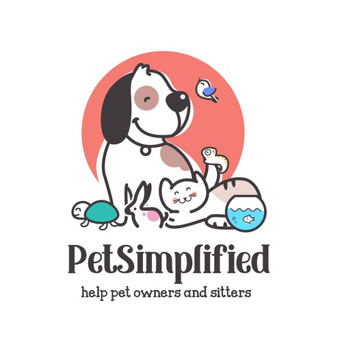 Designs | Looking for a fun and vivid logo for pet website | Logo ...