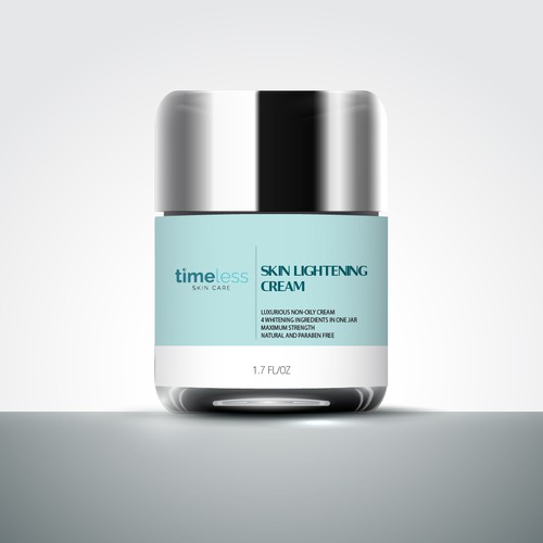 Timeless Skin Care - Skin Lightening Cream Redesign | Product label contest