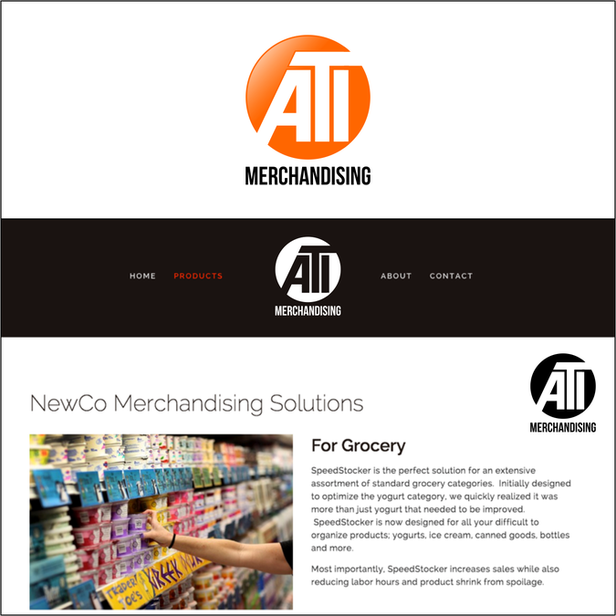 Create a killer logo for a retail merchandising company - ATI ...
