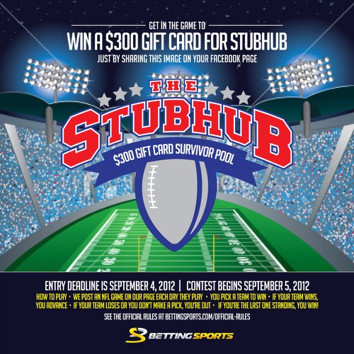 Contest Promo Image for Sports "Survivor Pool" | Postcard, flyer or ...