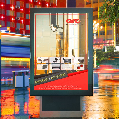 QSC Truck Parts Poster | Poster contest