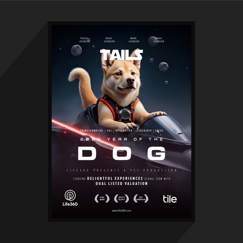 Designs | Life360 2025 Year of the Dog Poster | Poster contest