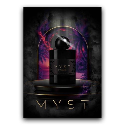 Designs | MYST luxury fragrance poster (follow-up's very likely ...