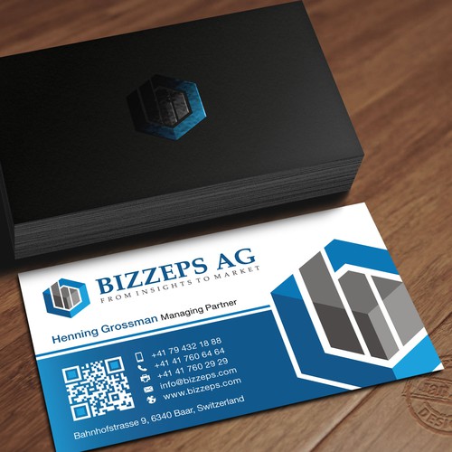 bizzeps ag: new vcard design | Business card contest