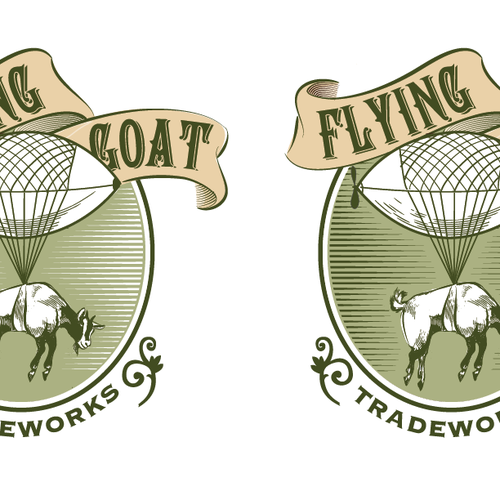 **Flying Goat Tradeworks looking for Vintage/Classic Style** | Logo ...