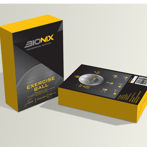 Fitness brand need Exercise Ball Packaging | Product packaging contest