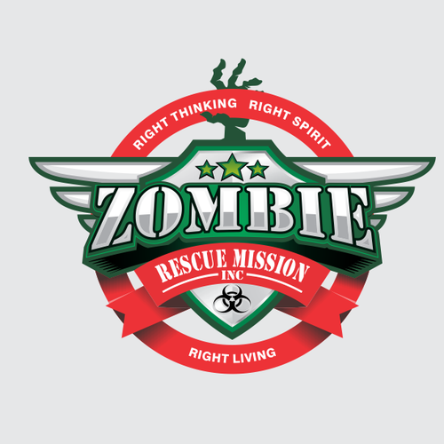 Zombie Rescue Mission Branding Design | Logo & brand identity pack contest