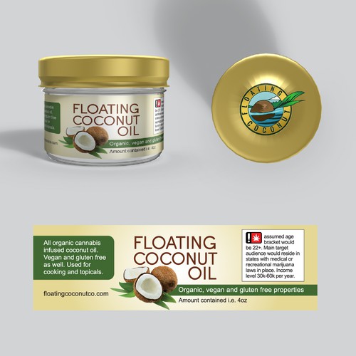 Floating Coconut Packaging Design | Product packaging contest