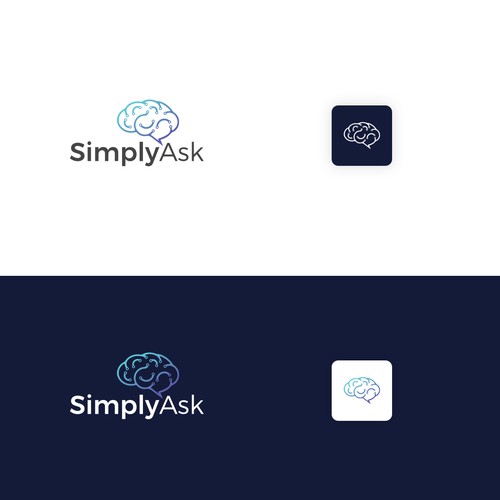 Designs | Logo design for SimplyAsk - A conversational AI platform ...