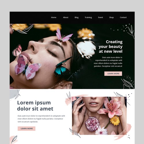 Designs | We need a cutting edge web page design for beauty blog ...