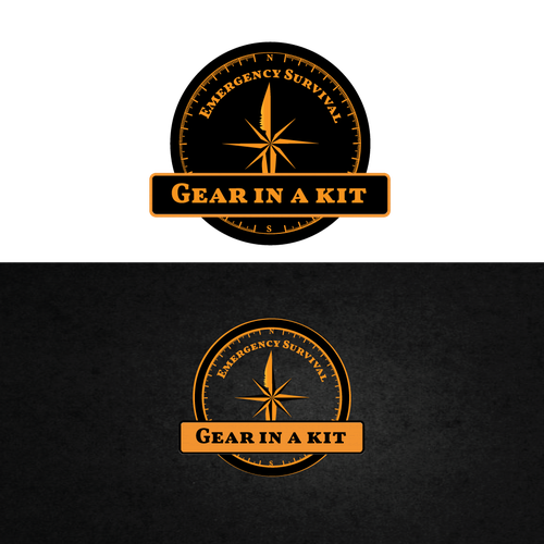 Design a survival of the fittest logo for an emergency survival kit ...