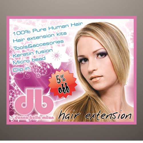 Designs | Banner Ads for Hair Extension Company | Banner ad contest