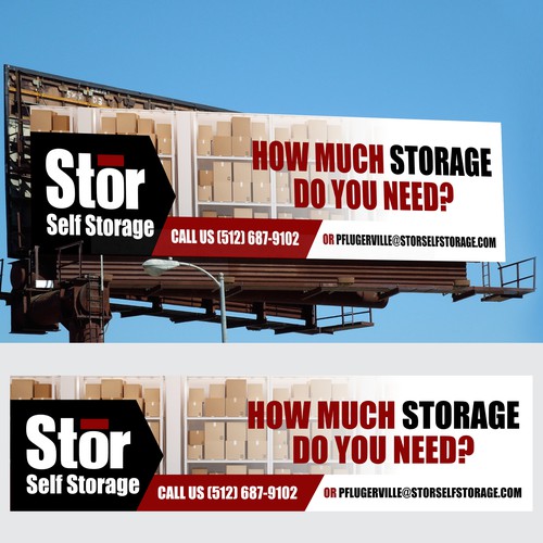 Self Storage Billboard - Central Texas | Signage contest