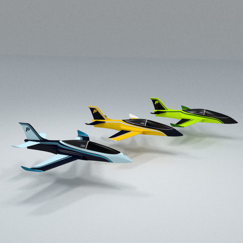 model plane color scheme design | Illustration or graphics contest