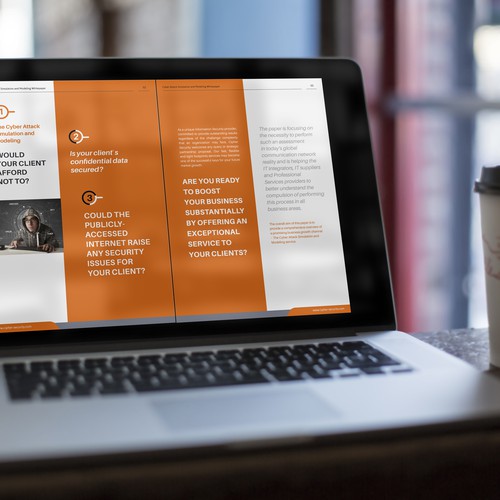 Designs | Design an amazing brochure (White Paper) for Cipher Security ...