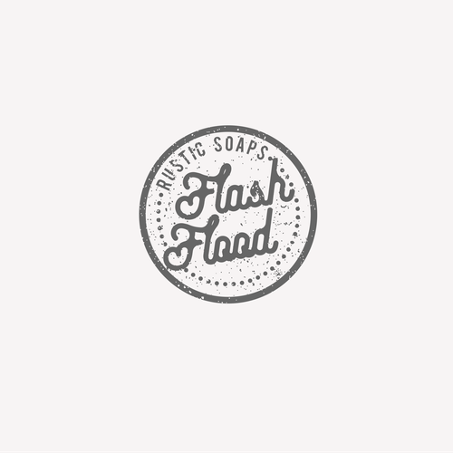 Design a rustic, vintage, hipster but classic logo for "Flash Flood ...
