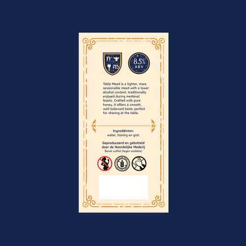 Designs | Bring Medieval table mead back to the table | Product label ...