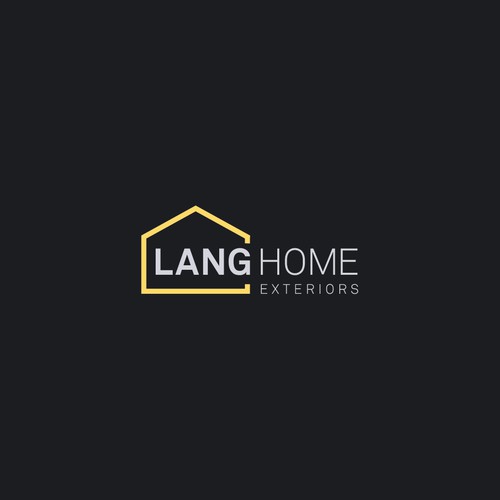 Logo for Lang Home Exteriors, A Modern Roofing & Siding Company | Logo ...
