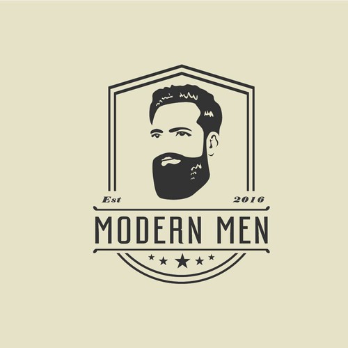 Manly, Retro-Modern Logo for Modern Men: A Subscription Box for the ...