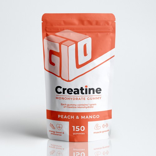 Designs | Bag Design for Creatine Monohydrate Gummy brand | Product ...