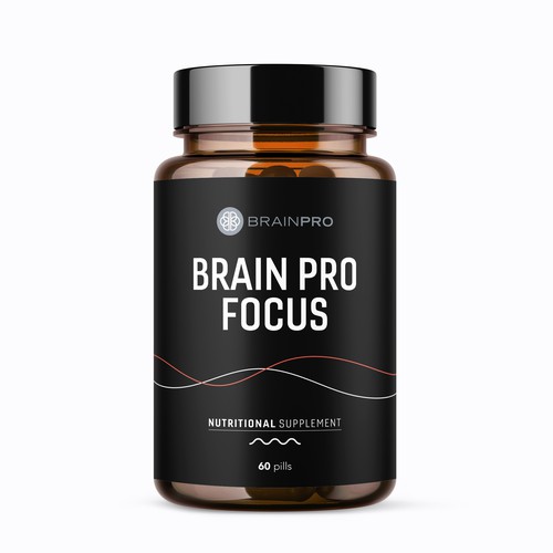 Designs | Design a product label for a bio hacker brand - Brain Pro ...