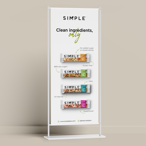 Designs | SIMPLE Banner | Signage contest