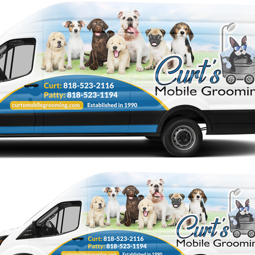Designs | Mobile Grooming Truck Design | Car, truck or van wrap contest