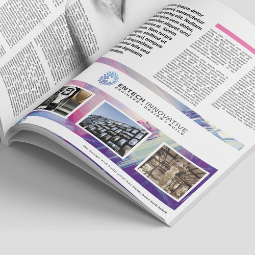 Entech Innovative Half Page Advertisement | Postcard, flyer or print ...